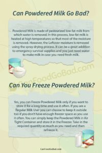 Can Powdered Milk Go Bad? – Explore Everything About Powdered Milk ...