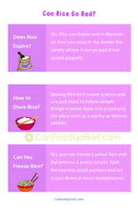 Does Rice Go Bad? – How To Tell, Shelf Life, Expiration Date & More ...