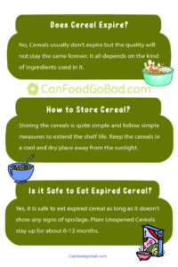 Does Cereal Expire – Is It Ok To Eat Expired Cereal After Best by Date ...