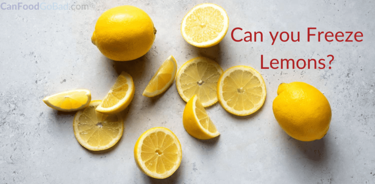 Can you Freeze Lemons? – How to Freeze Lemons? – How Long Does Lemons ...