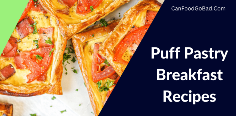 20 + Easy & Yummy Puff Pastry Breakfast Recipes – Vegetarian Puff ...